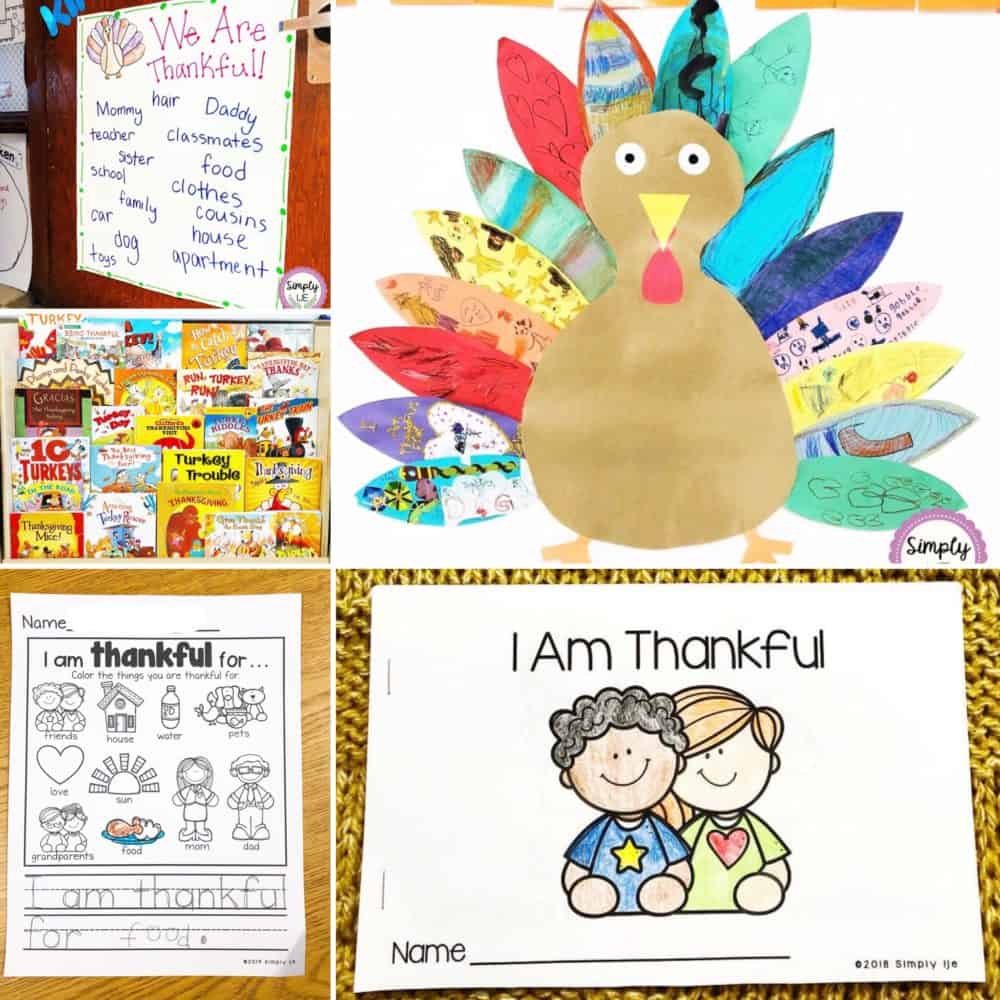 Fun Thanksgiving Activities for Kindergarten and First Grade - Smells ...